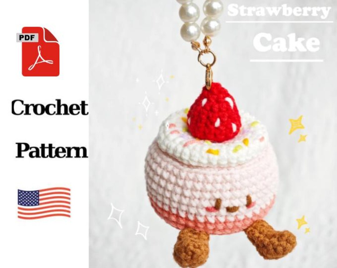 Strawberry Shortcake Pattern Crochet Pattern Gift Pattern Handmade ...