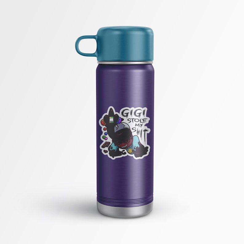 Dandy’s World Twisted Gigi Sticker: Waterproof Vinyl Decal - Etsy