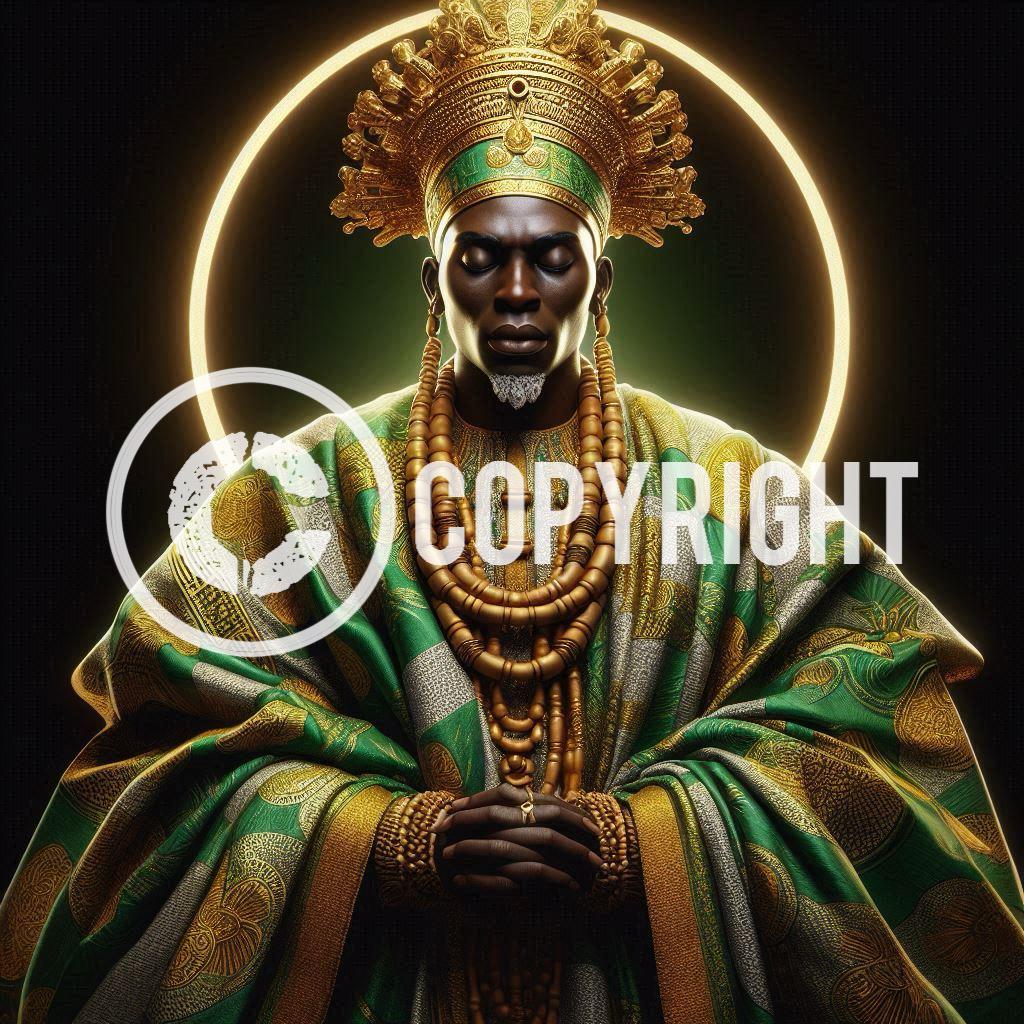 Orisha Orunmila God of Wisdom and Divination Yoruba African Art ...