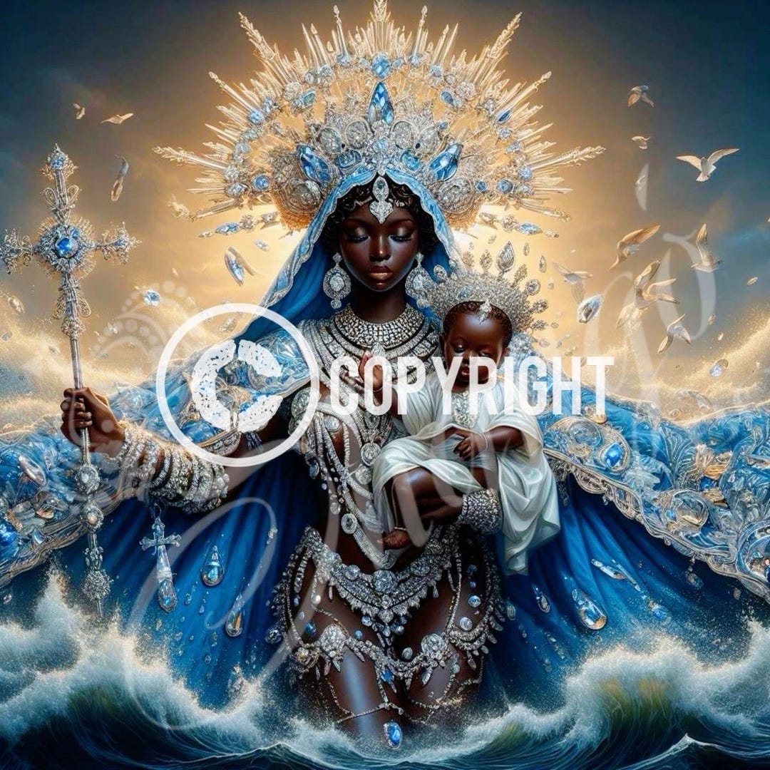 Orisha Yemoja Godess of the Sea & Motherhood Yoruba African Art ...