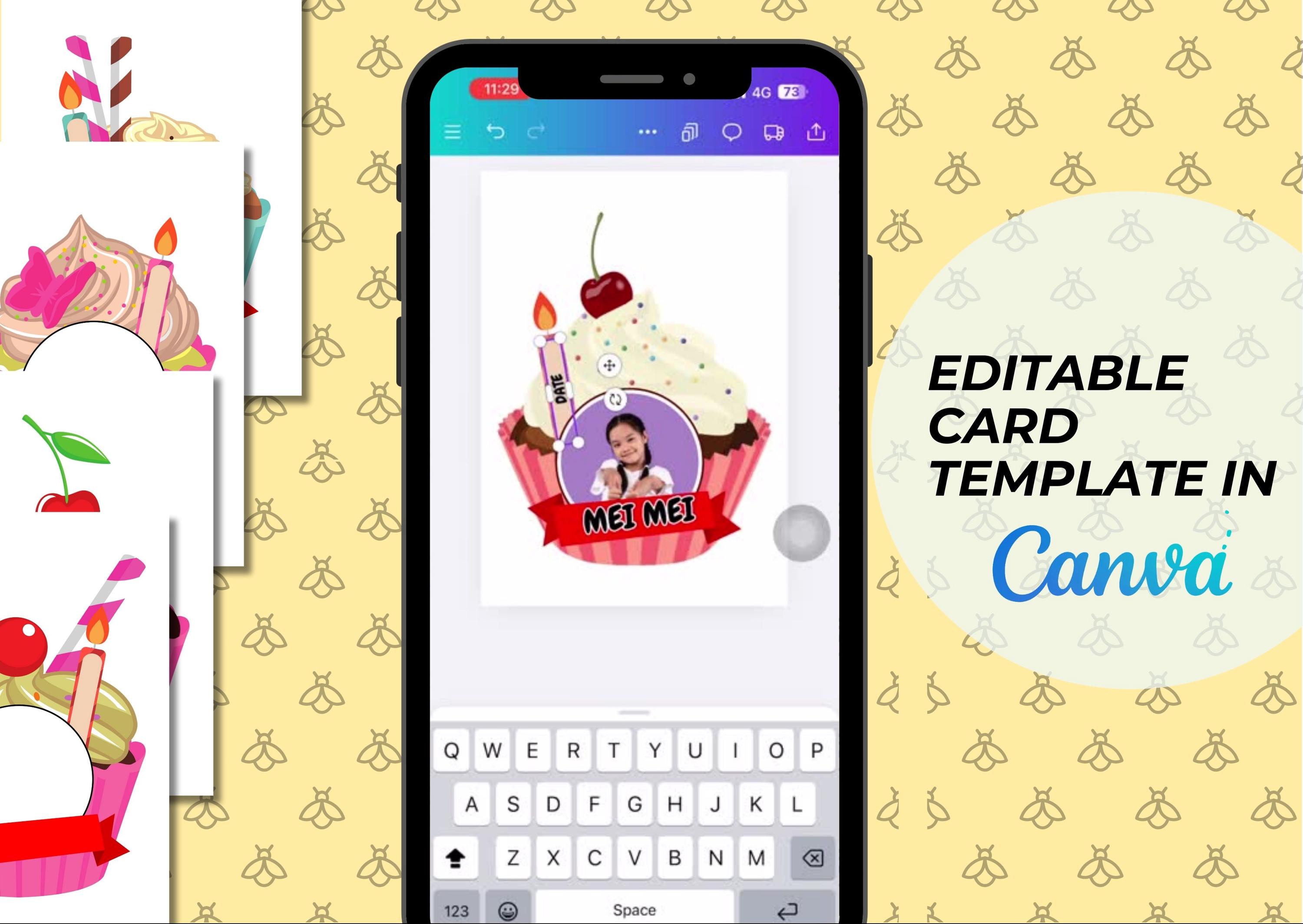 Classroom Birthday Display Cupcake Theme Birthday Chart for Preschool ...