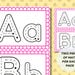 Alphabet Letter ABC Tracing Cards Preschool Homeschool Activity ...
