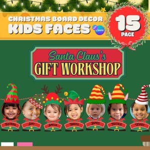 Santas Workshop Door Decorating - Etsy