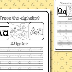ABC Phonics Upper and Lowercase Tracing Worksheet Preschool ...