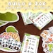 Build A Zoo Pretend Play Preschool Printable Busy Book Kindergarten ...