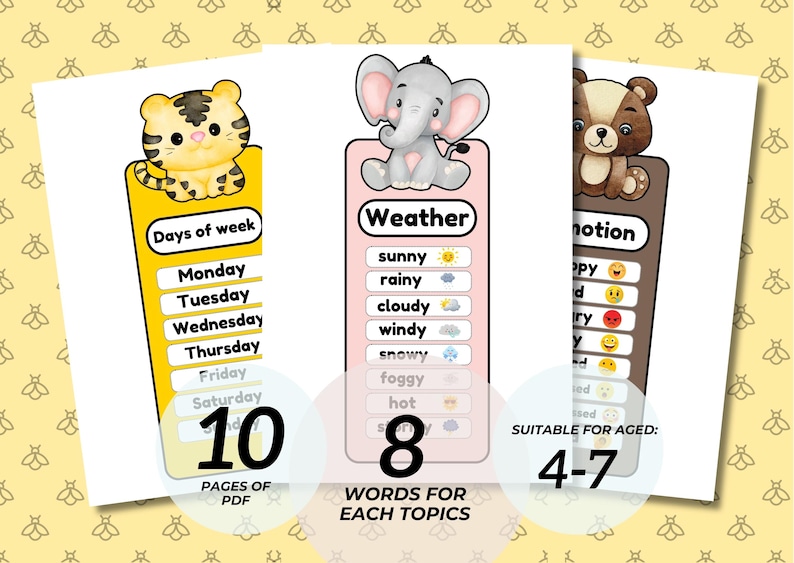 Word Charts Flashcards, Words for Toddlers, Kindergarten Homeschool ...
