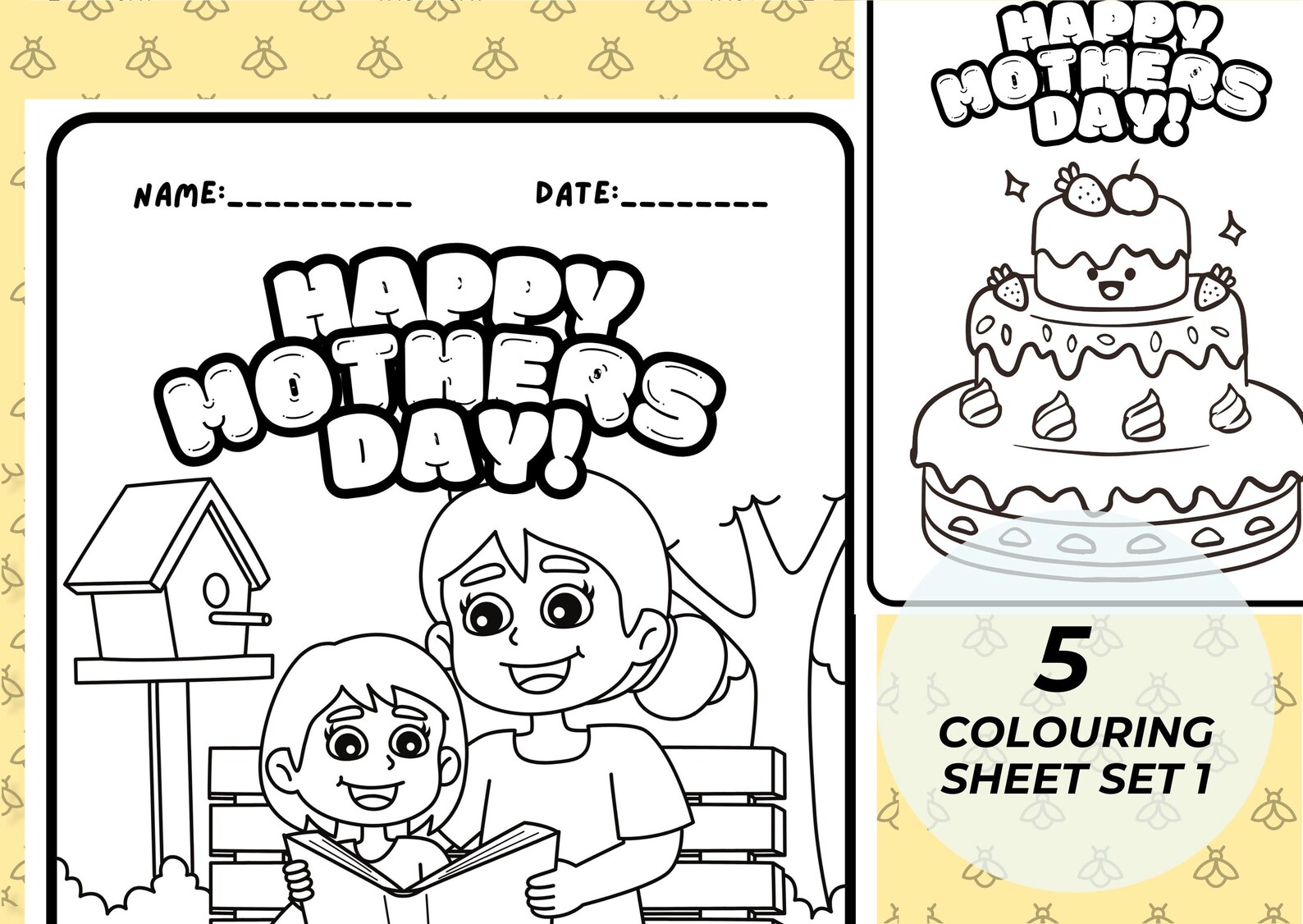 Mother's Day Printable All About My Mom Mothers Day Gift Card for ...