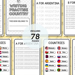 Handwriting Practise Writing Sentences Worksheet Preschool Activity ...