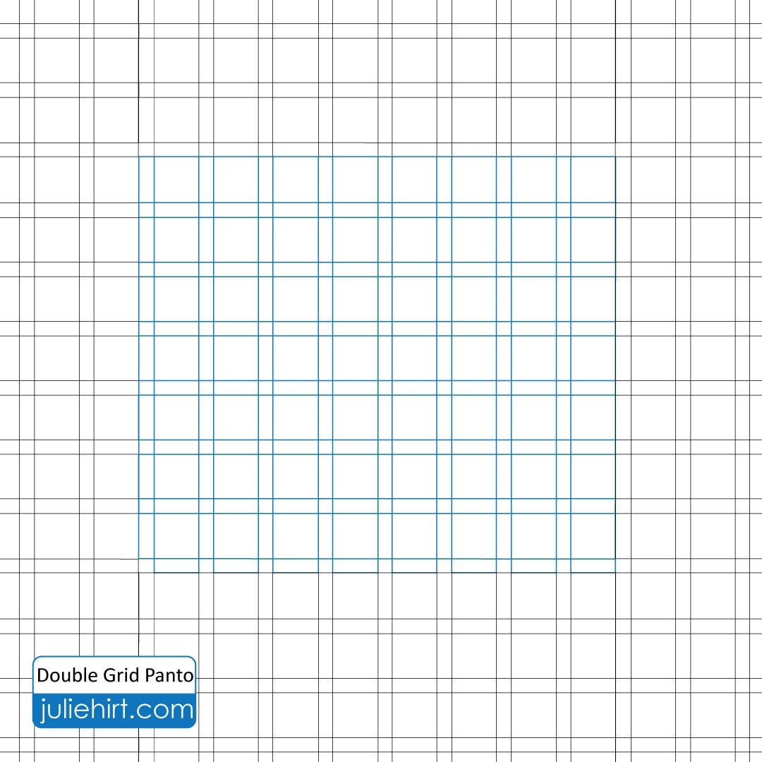 DOUBLE GRID - READ Description. Longarm Quilting Digital Edge to Edge ...
