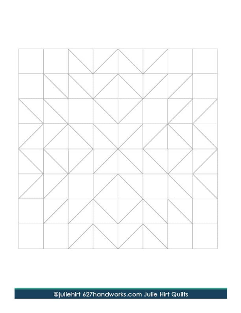 Easy Carpenter Star Quilt Pattern Coloring Sheet. 48 - Etsy