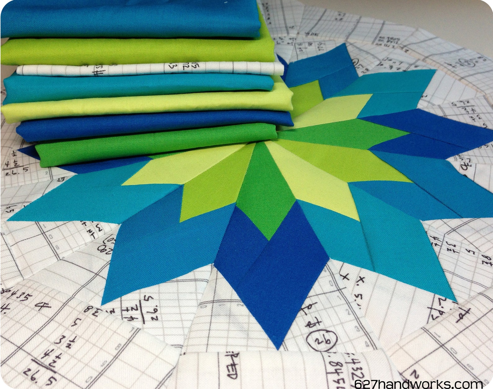 PENNY LANE Block Rock'n Series 9 Paper Piecing Pattern - Etsy