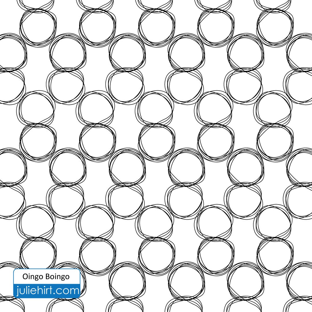 OINGO BOINGO - Longarm Quilting Digital Pattern Edge to Edge and ...