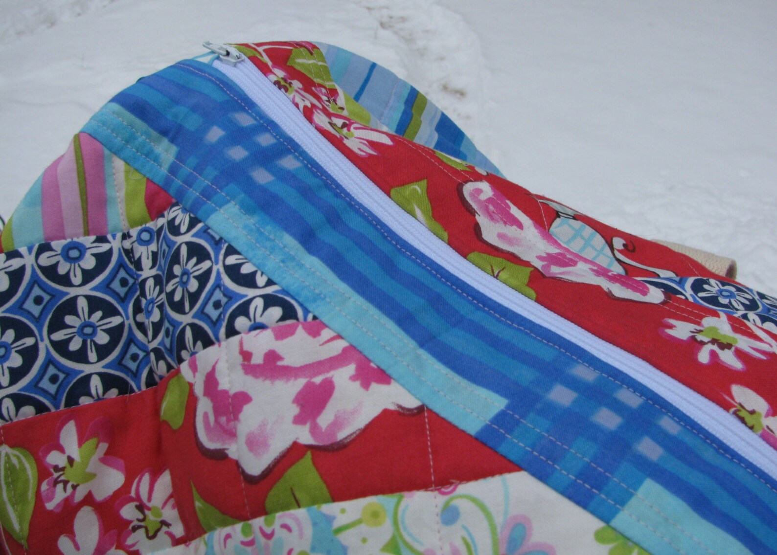 The Brooksider: A Quilted Duffel Bag instant Digital - Etsy