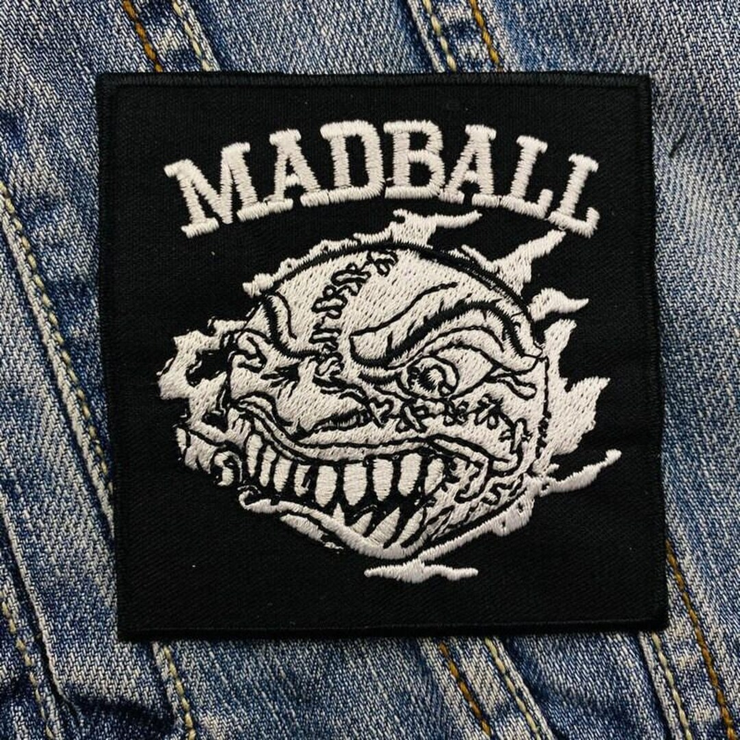 Madball Embroidered Patch Badge Applique Iron On - Etsy