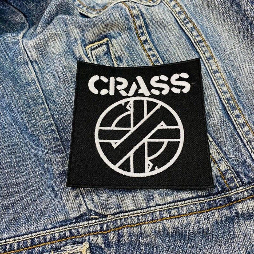 Crass Embroidered Patch Badge Applique Iron On - Etsy