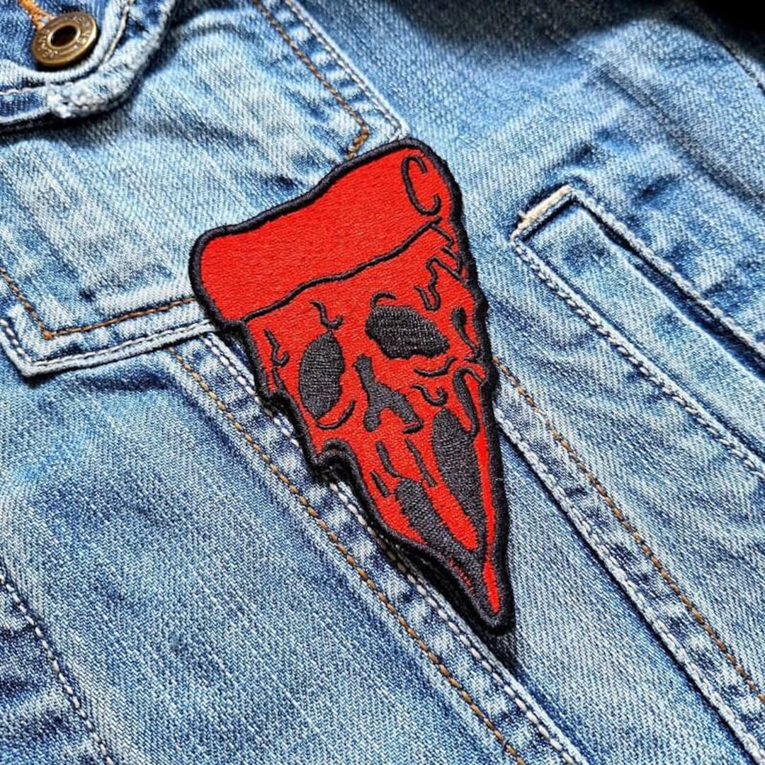 Pizza Punk Red 382799 Embroidered Patch Badge Applique Iron On - Etsy