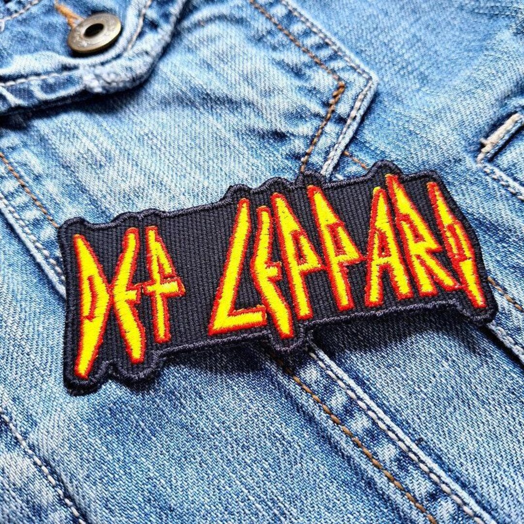 Def Leppard Embroidered Patch Badge Applique Iron On - Etsy