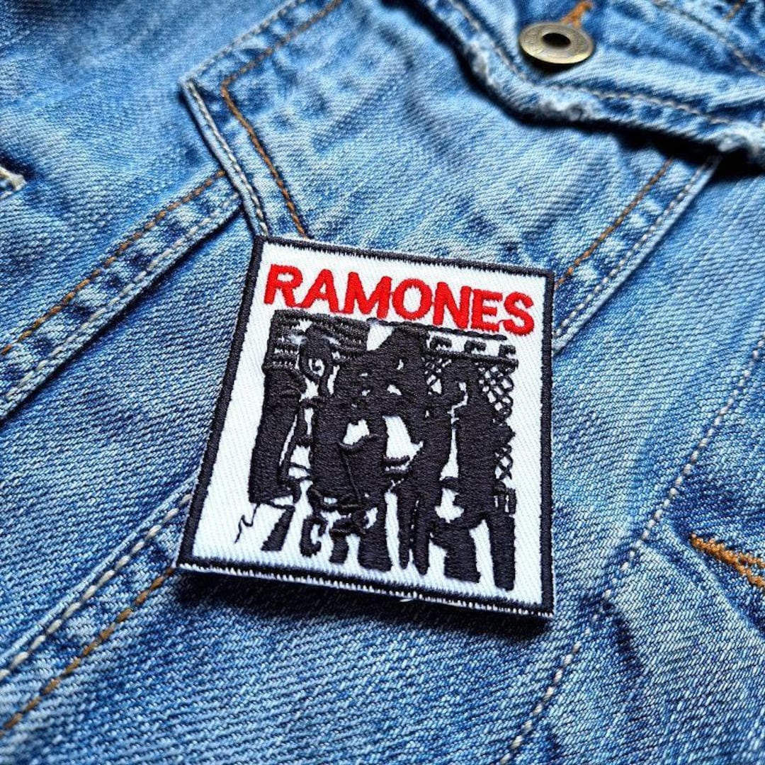 Ramones Band Punk 382842 Embroidered Patch Badge Applique Iron On - Etsy