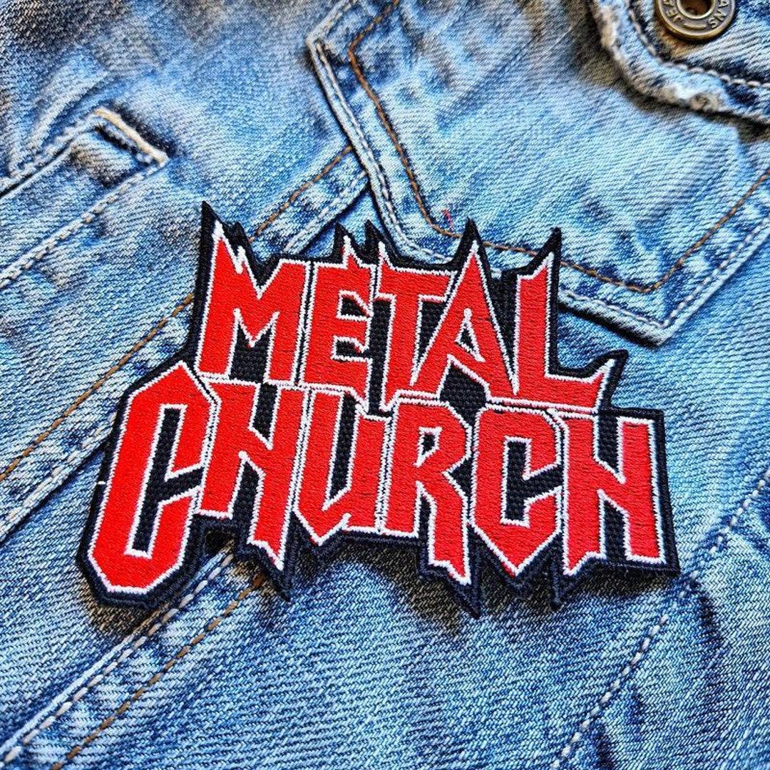 Metal Church Embroidered Patch Badge Applique Iron On - Etsy