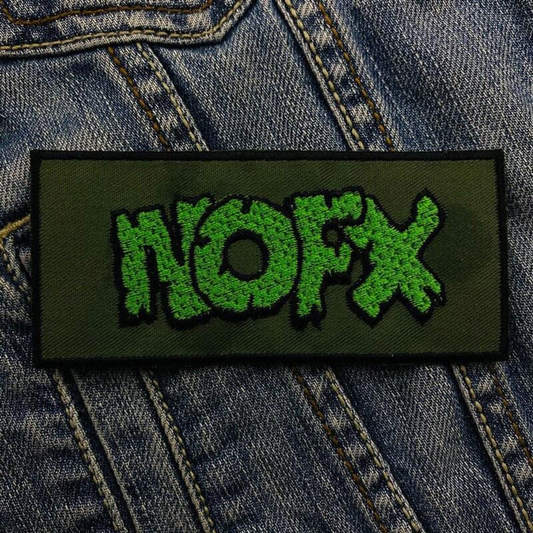 Nofx Embroidered Patch Badge Applique Iron On - Etsy