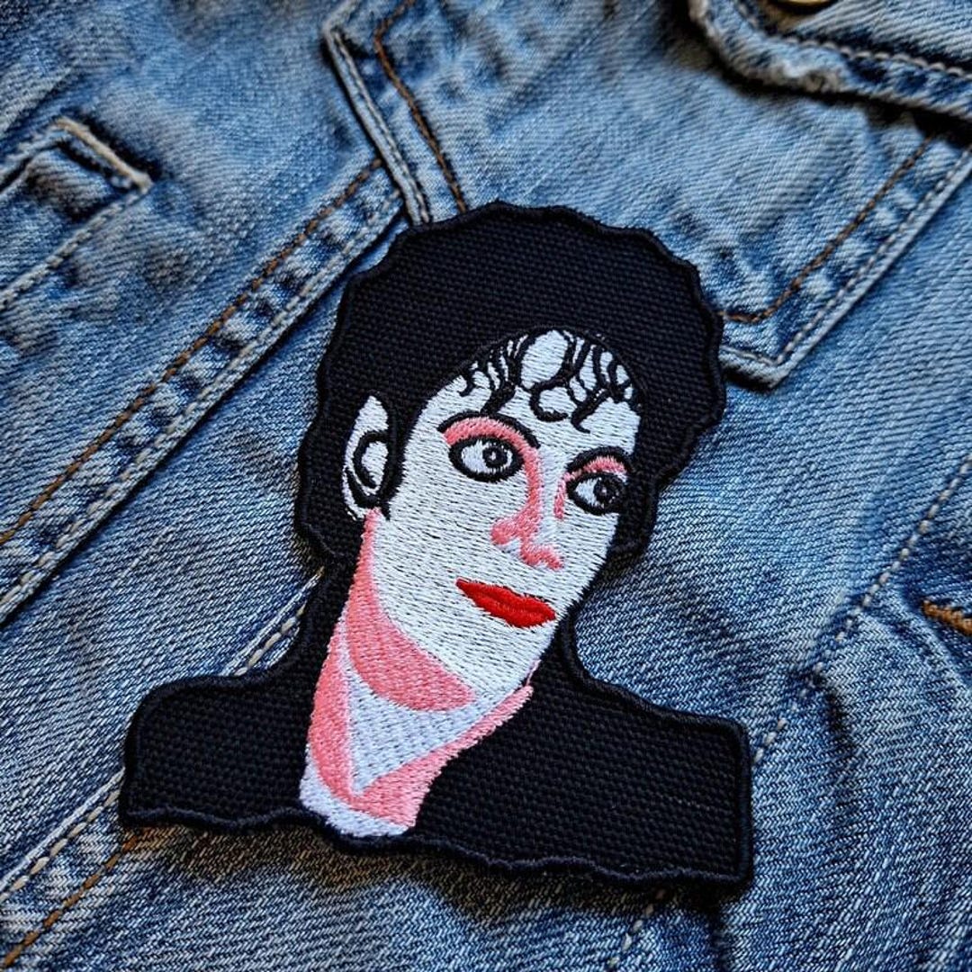 Michael Jackson Embroidered Patch Badge Applique Iron On - Etsy