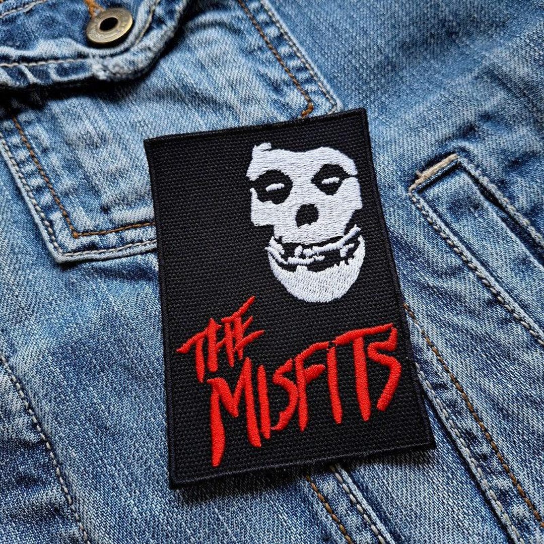 Misfits Embroidered Patch Badge Applique Iron On - Etsy