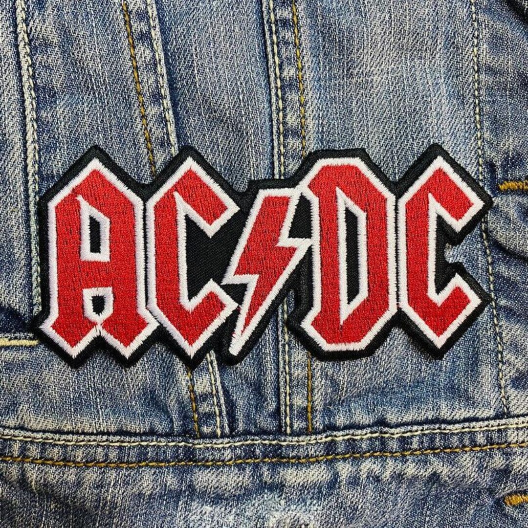 Acdc Ac Dc Band 19 Embroidered Patch Badge Applique Iron On - Etsy