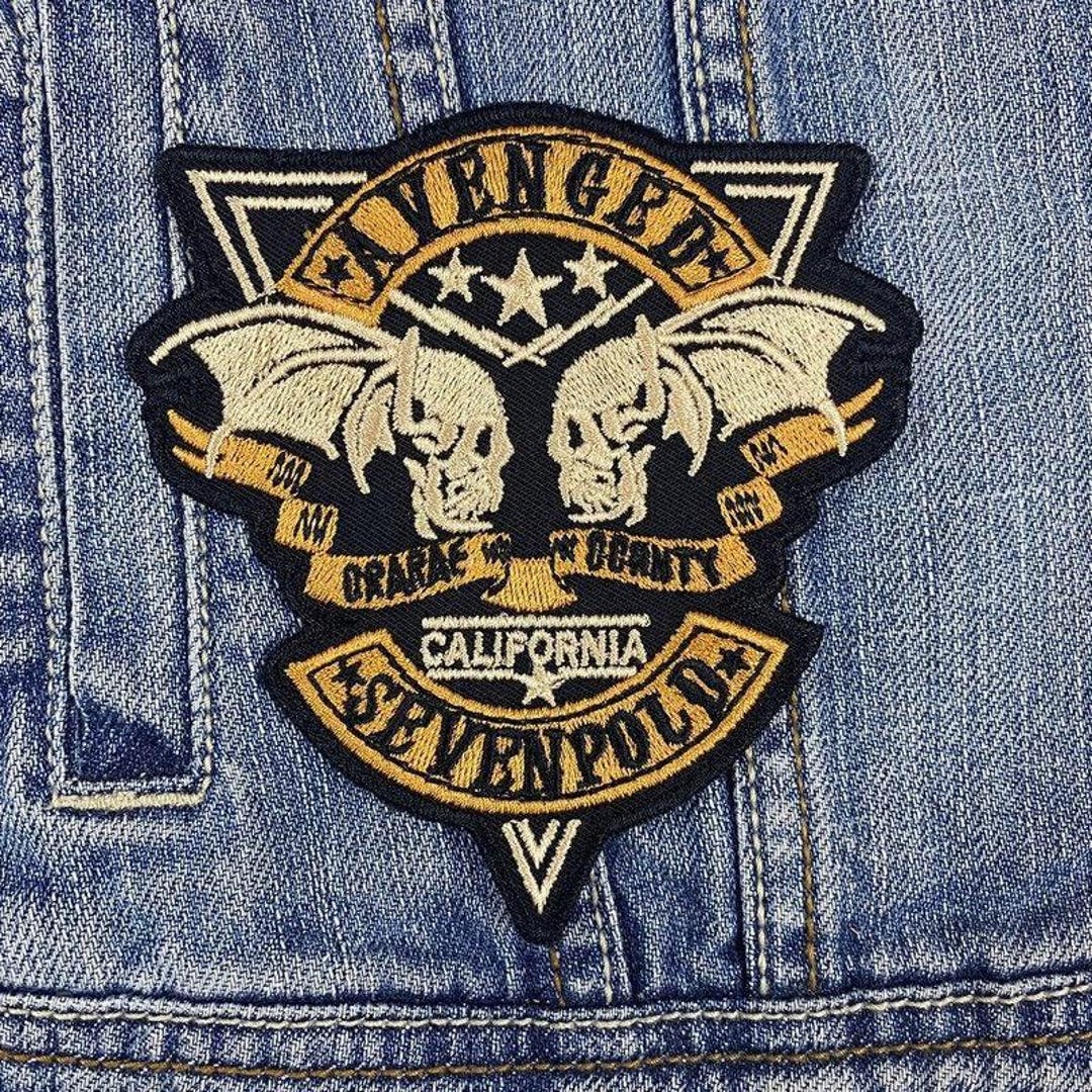 Avenged Sevenfold 4 Embroidered Patch Badge Applique Iron On - Etsy