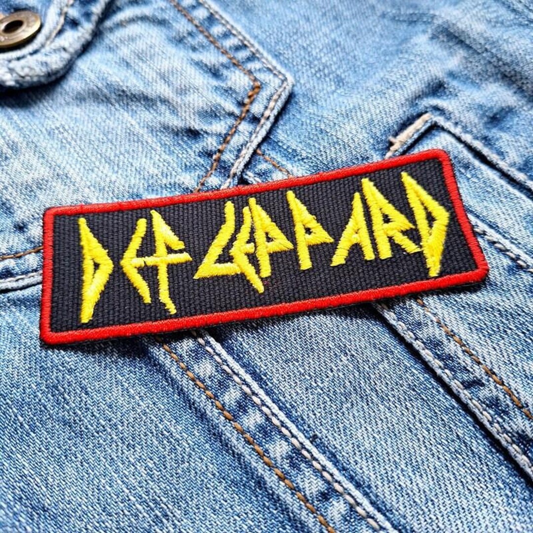 Def Leppard Hard Rock Band 381972 Embroidered Patch Badge Applique Iron ...