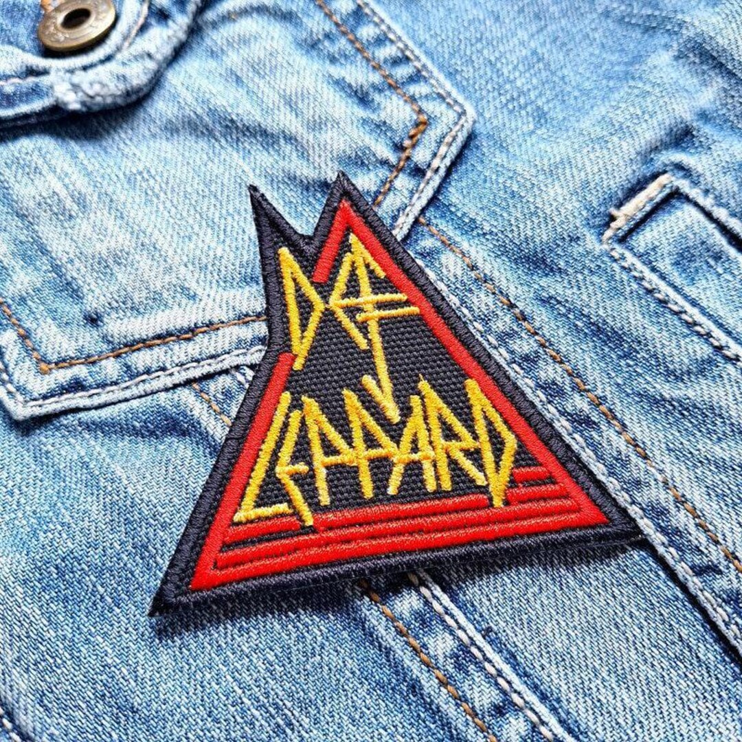 Def Leppard Hard Rock Band 2 381975 Embroidered Patch Badge Applique ...