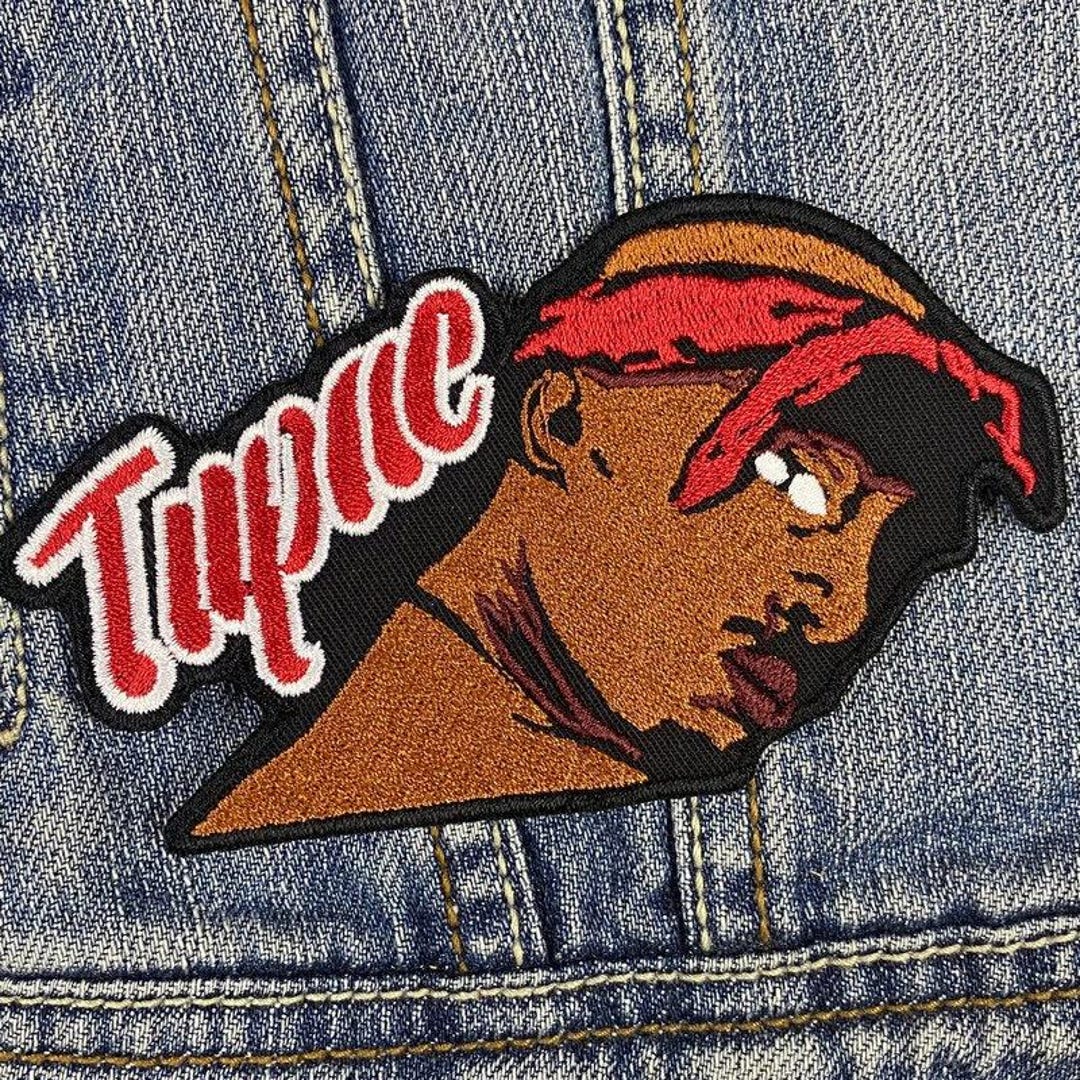 Tupac 2pac 4 Embroidered Patch Badge Applique Iron On - Etsy