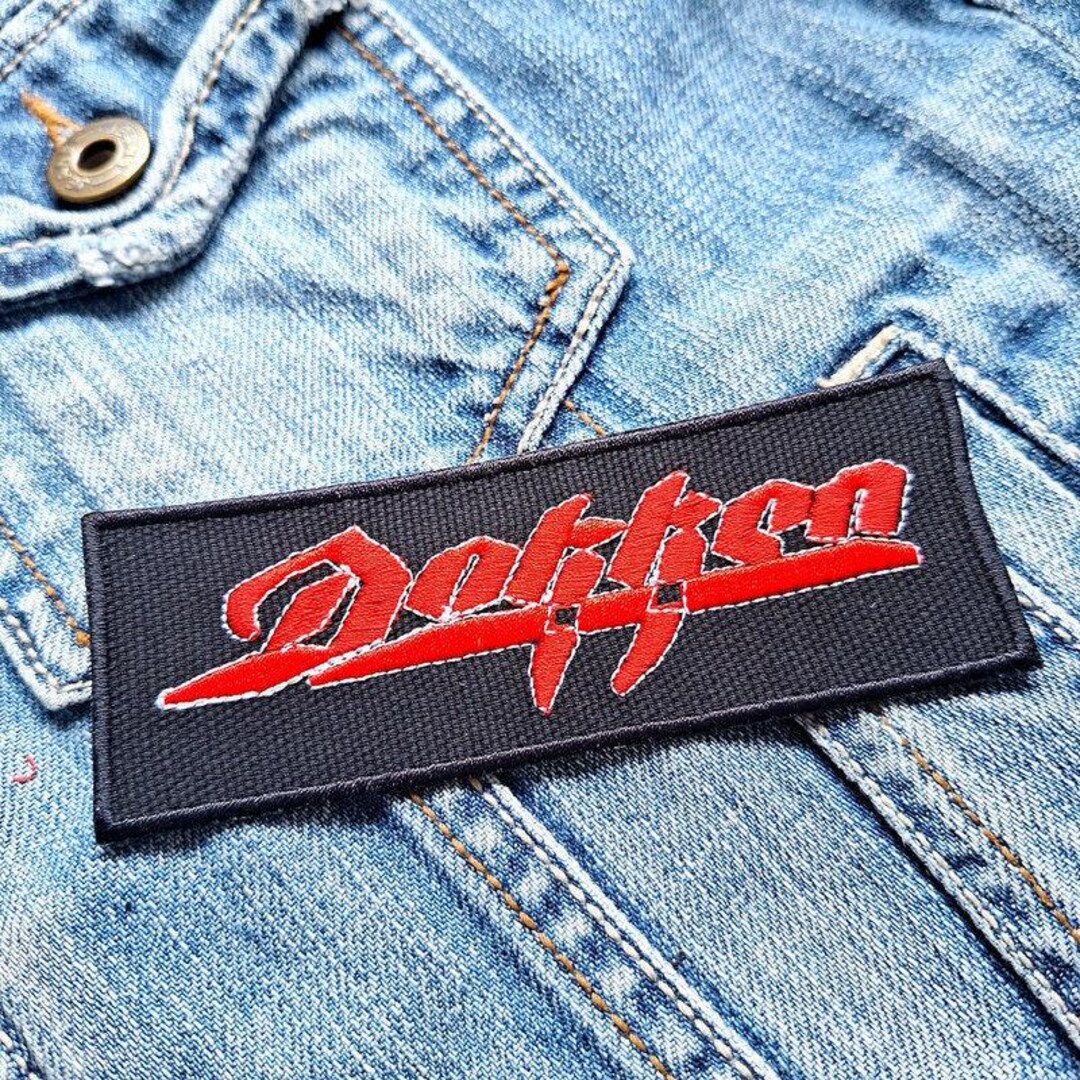 Dokken Glam Metal Band 382021 Embroidered Patch Badge Applique Iron On ...