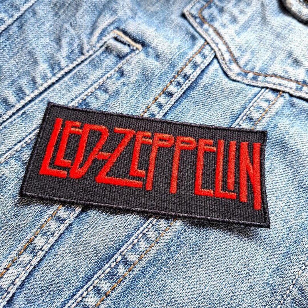 Led Zeppelin 51d5aa Embroidered Patch Badge Applique Iron On - Etsy