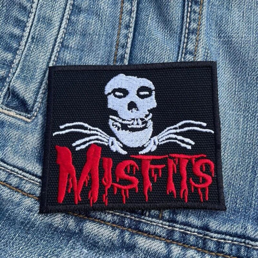 The Misfits (4) Embroidered Patch Badge Applique Iron On - Etsy
