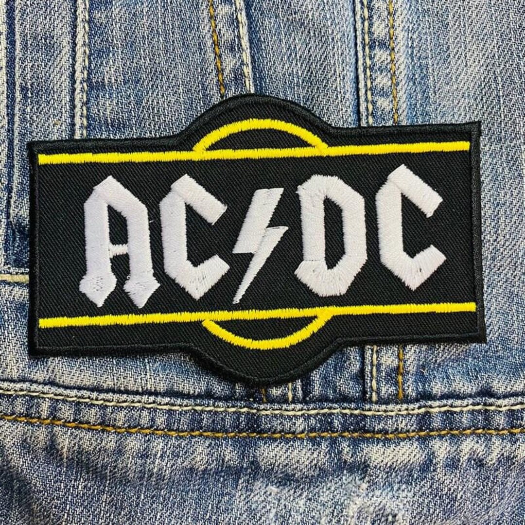 Acdc Ac Dc Band 42 Embroidered Patch Badge Applique Iron On - Etsy