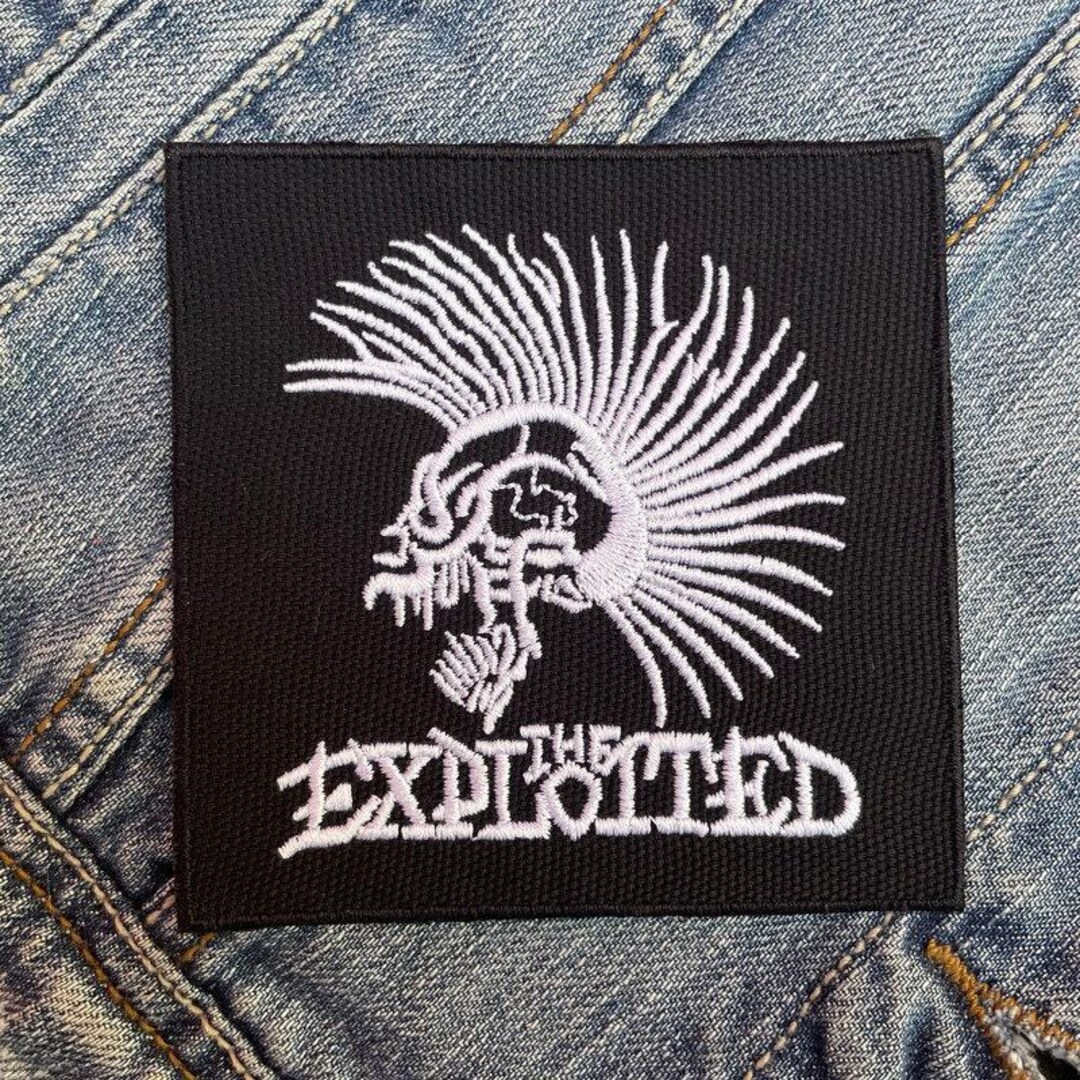 The Exploited (2) Embroidered Patch Badge Applique Iron On - Etsy