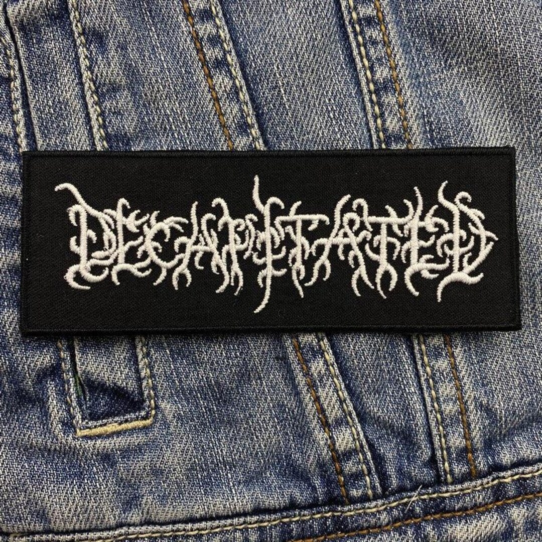 Decapitated Embroidered Patch Badge Applique Iron On - Etsy