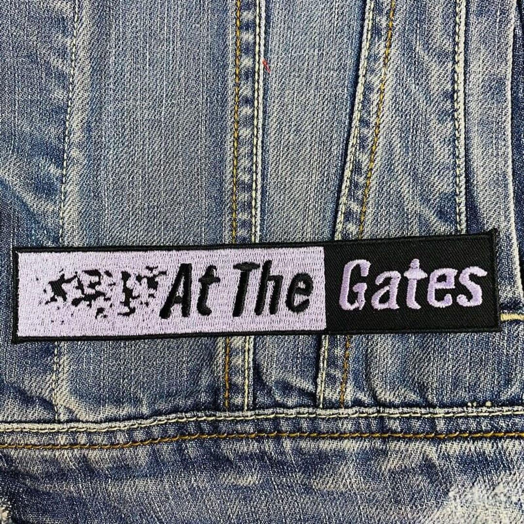 At the Gates Embroidered Patch Badge Applique Iron On - Etsy