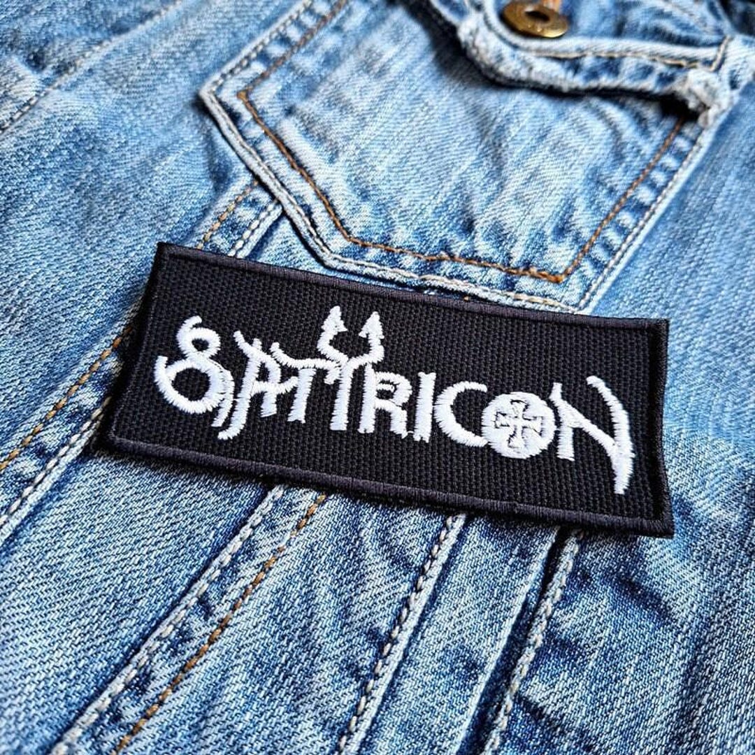 Satyricon Silver Extreme Metal Band Musi 1 382946 Embroidered Patch ...