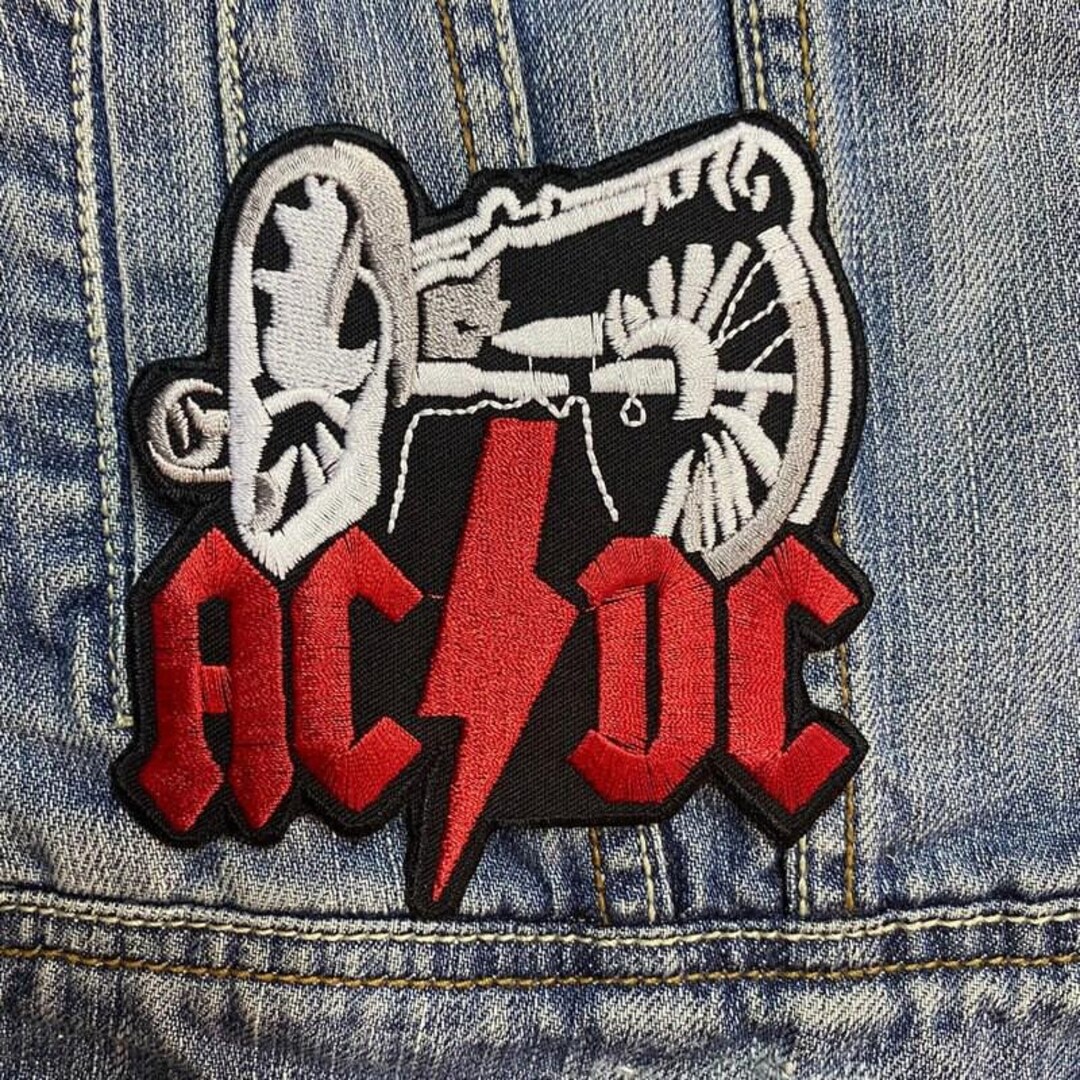 Acdc Ac Dc Band 28 Embroidered Patch Badge Applique Iron On - Etsy