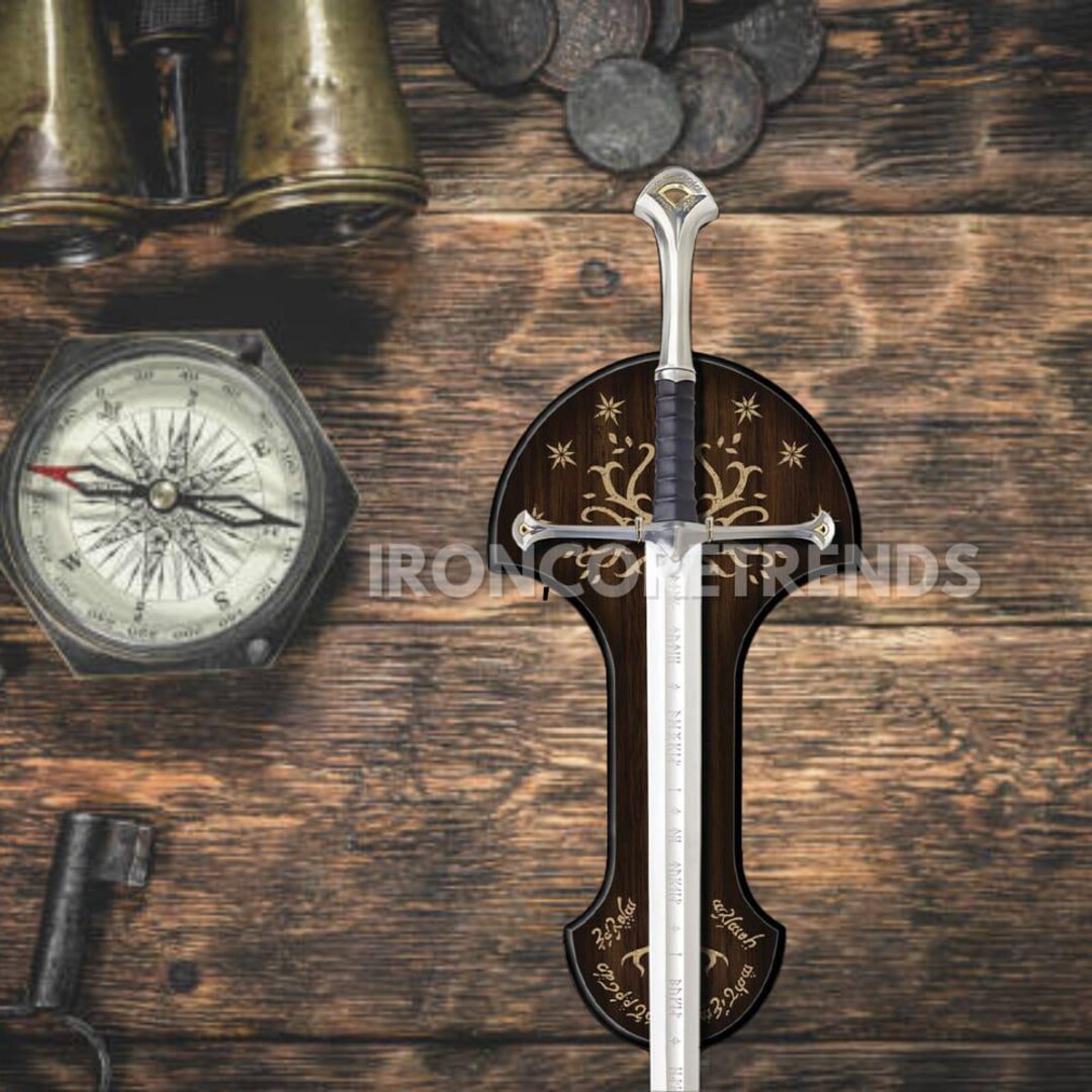 Personalized Gift ANDURIL SWORD Lords of the Rings Aragorn Replica ...
