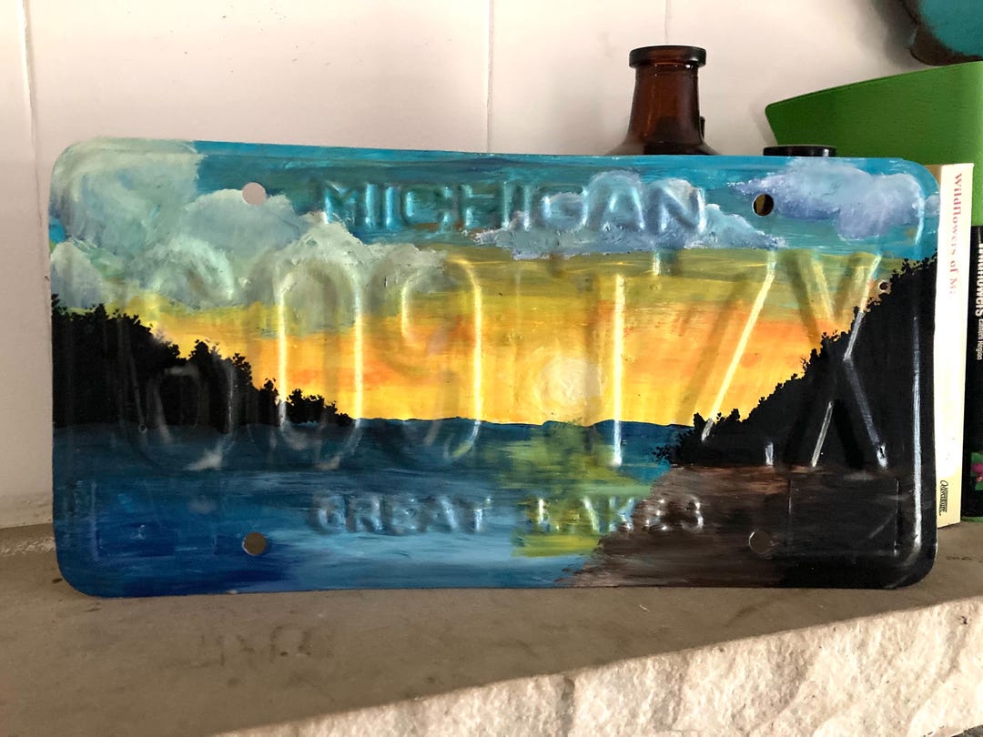 Hand Painted License Plates - Etsy