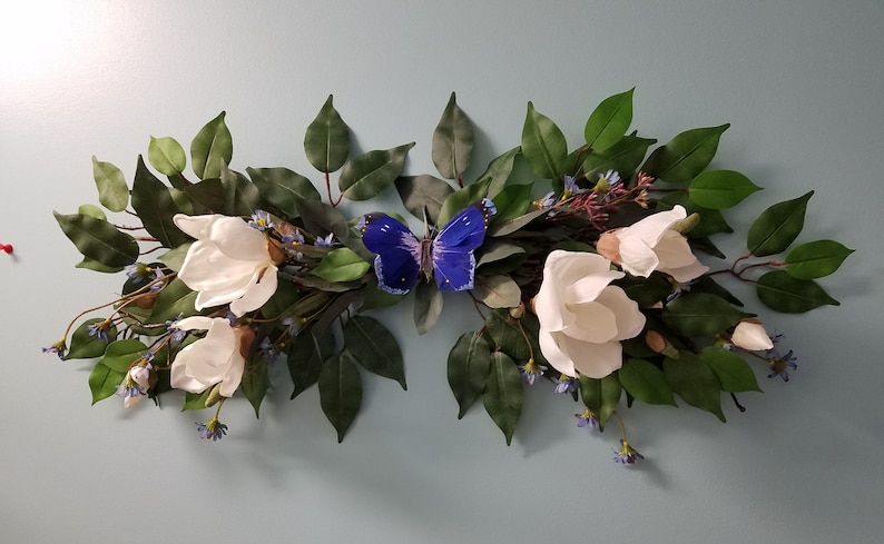 Celebration of Life Sympathy Floral Spray Silk Flowers - Etsy