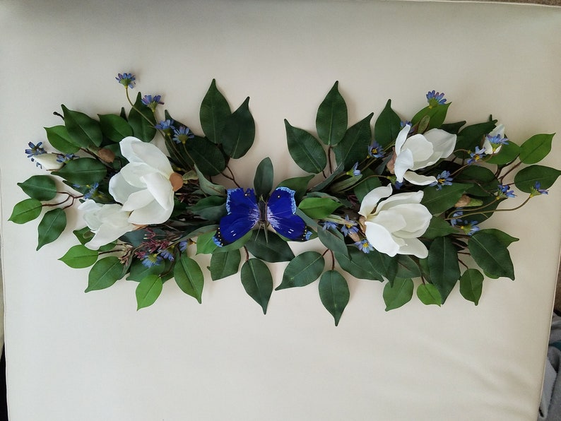 Celebration of Life Sympathy Floral Spray Silk Flowers - Etsy