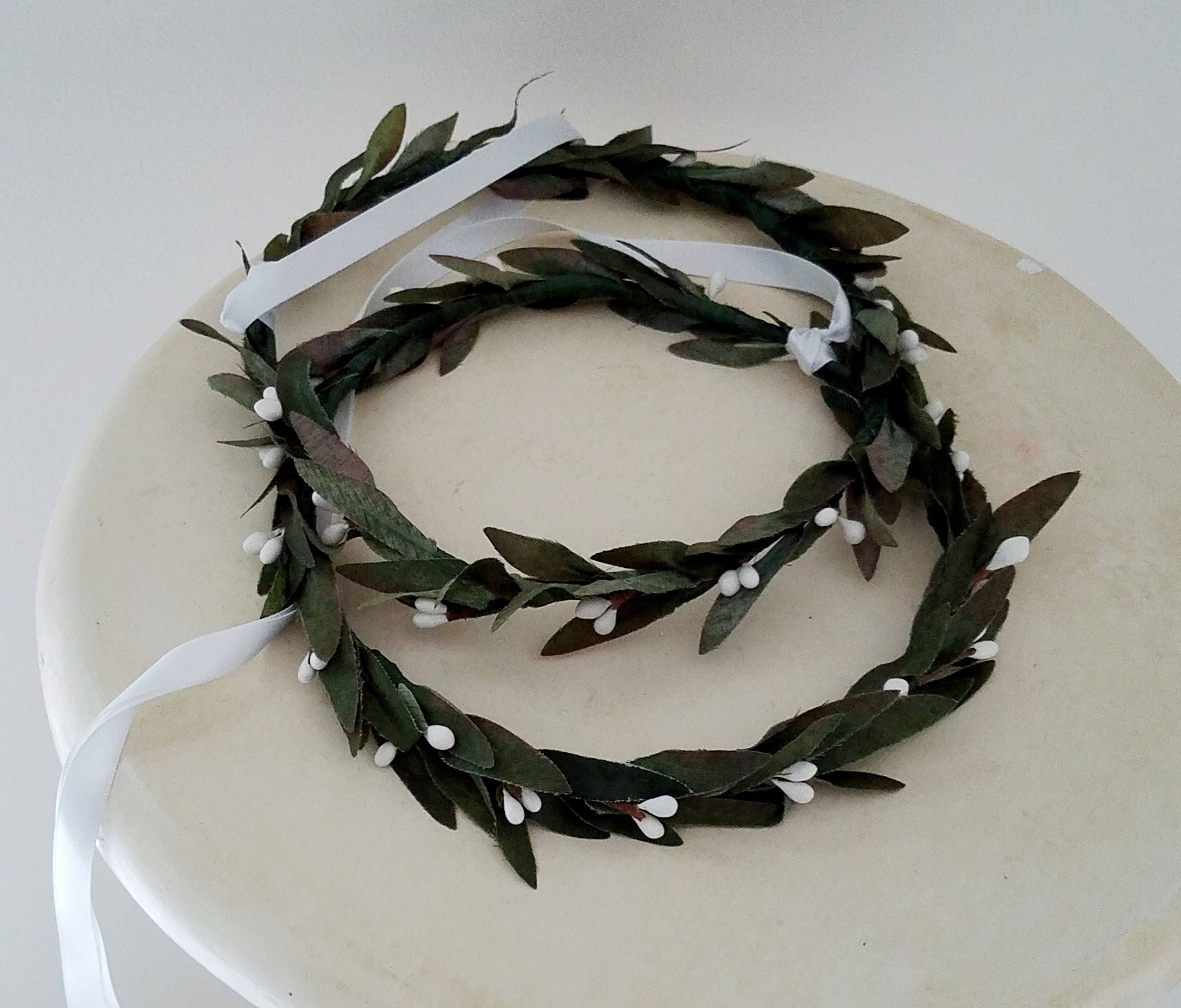 Real Olive Leaf Crown