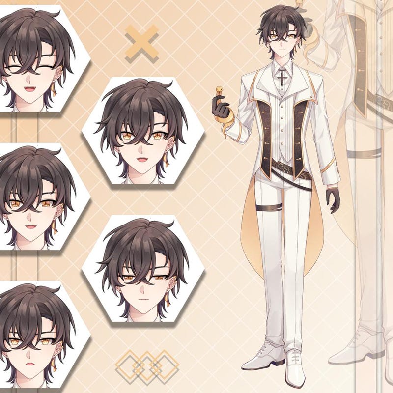 Vtuber Studio Models Men - Etsy