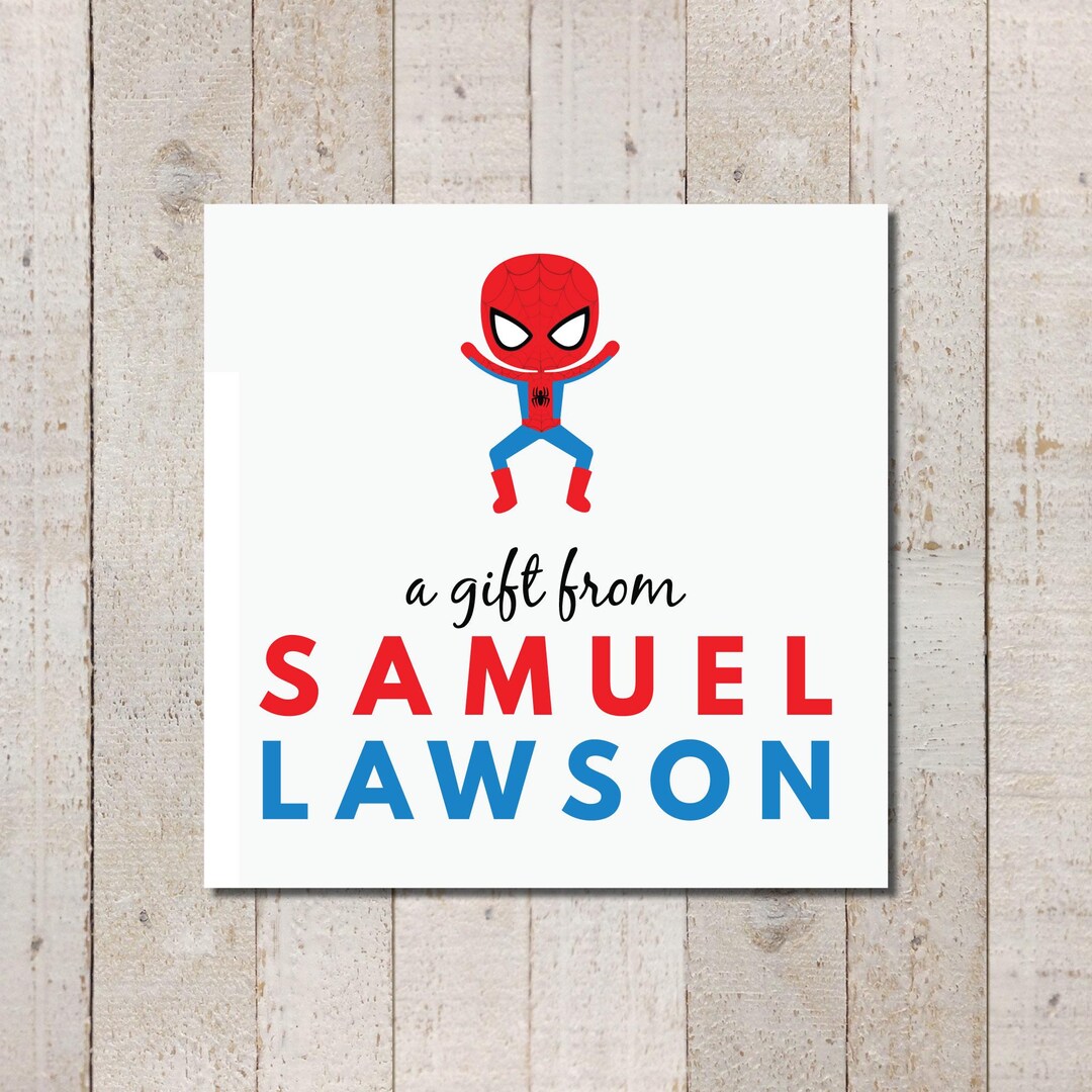 Spiderboy Stationery | Super Hero Stationery | Spider Boy Thank You ...