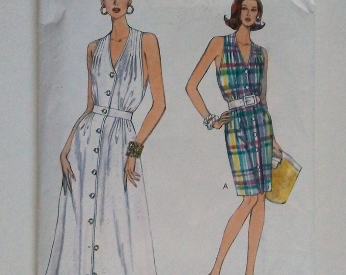 Vogue 8305, Misses' Halter and Sundress Pattern, Sizes 12, 14, and 16 ...