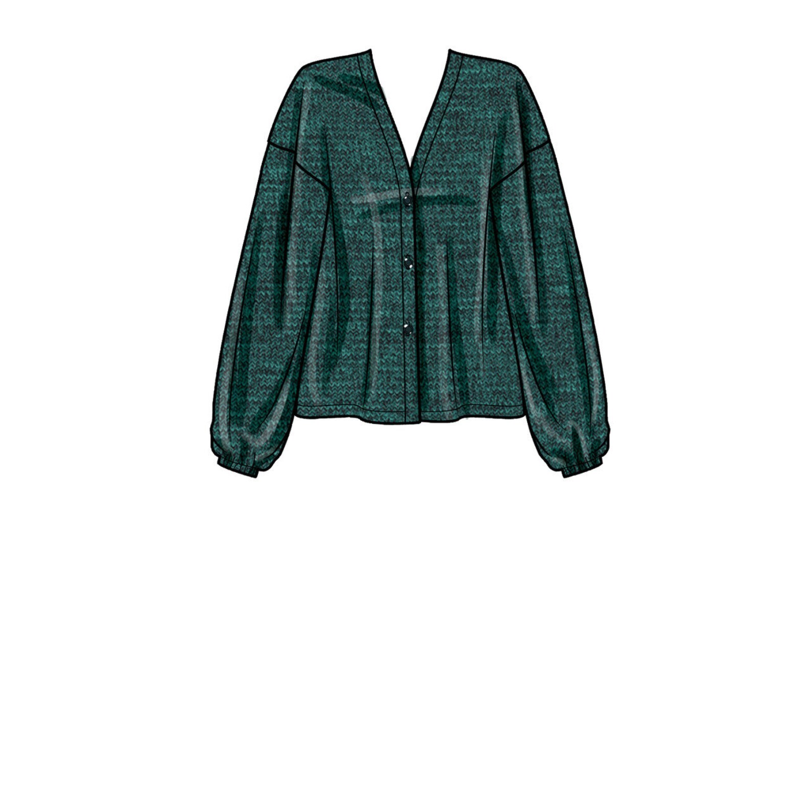 Simplicity 9373 Misses' Sweater Coats and Jackets Sizes - Etsy