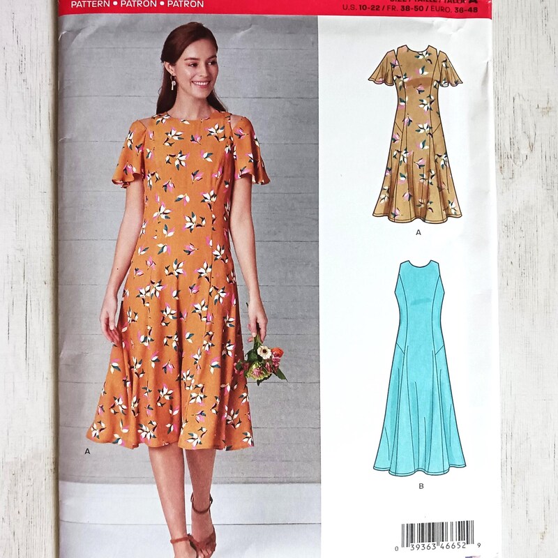 Uncut Dress Pattern - Etsy